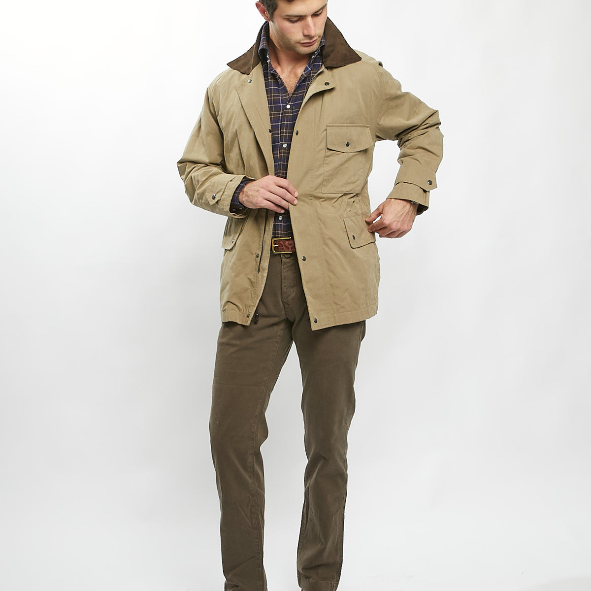 JR Field Coat in British Taupe Canvas – Hadleigh's